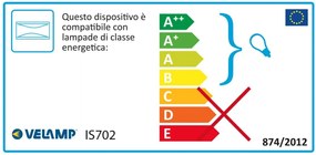 VELAMP Venkovní nástěnné světlo IS702