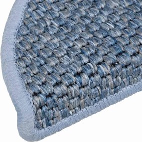 Samolepicí rohože na schody Sisal-Look 30 ks 56x17x3 cm Modrá 3365862