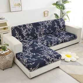 Elastický potah s barevným potiskem na velký sedadlový polštář a opěradlové polštáře pohovek či křesel Barva: 12, Rozměry: sedadlový polštář