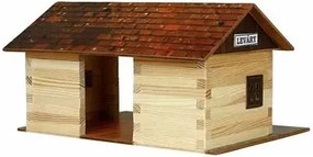 Walachia Dřevěná slepovací stavebnice Železniční stanice / od 8 let /