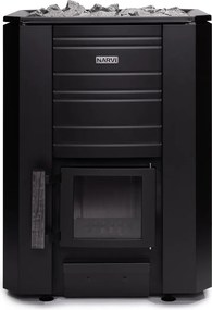 Narvi Black 24 – saunová kamna na dřevo, černá