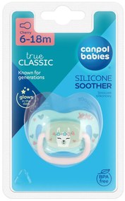Canpol babies Dudlík silikonový třešinka Exotic animals 6 - 18 m 1 ks Lama