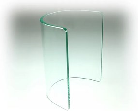 BDK-GLASS Skleněný most na podporu rautových schodů - výška 20cm