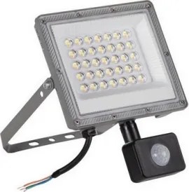 LED reflektor s čidlem Kanlux ACETE 30W CCT SE GR 38497 IP44 nastavitelná teplota barvy