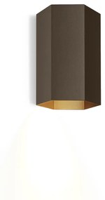 Nástěnné svítidlo ve tvaru malého hexagonu Hexo Wall Mini 1.0 Barva: Bronzová