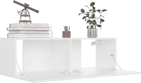 8dílný set TV skříněk bílý dřevotříska 3078649