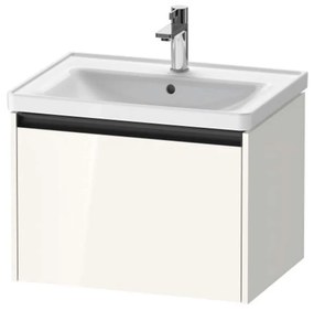 Duravit Ketho.2 - Umyvadlová skříňka 44x63x46 cm, 1 zásuvka, lesklá bílá K25082022220000