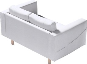 Potah na pohovku IKEA Norsborg 2-místná barva šedá látka pletený vzor