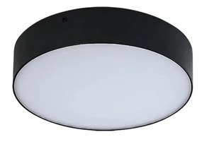 LED stropní svítidlo Monza R 30 CCT černé s dálkovým ovladačem