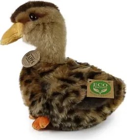 RAPPA Plyšová kachna divoká 19 cm / ECO-FRIENDLY / od 0 měsíců