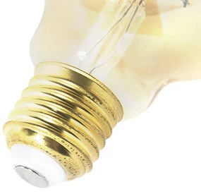 Sada 5 ks E27 stmívatelných LED žárovek G95 zlatá 5W 380 lm 2200K