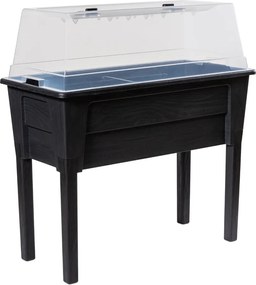 TOOMAX NIAGARA vyvýšený plastový květináč - grafit
