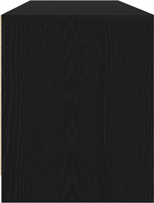 TV skříňka Černý dub 188,5x41x50 cm kompozitní dřevo 3328418