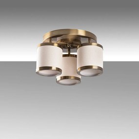 Stropní svítidlo v bronzové barvě Way – Opviq lights