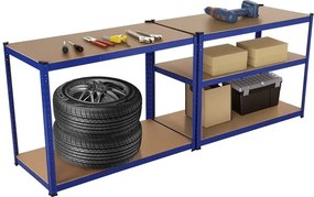 Zátěžový regál Yaheetech – modrá (264288417025)