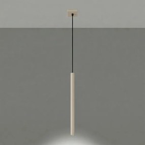 Sollux SL.2117 - Lustr na lanku PASTELO 1xG9/8W/230V taupe