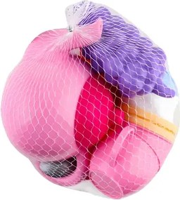 Čajová souprava nádobí s dezerty 15 ks / Dětské nádobí / Plast / 3+