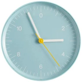 Nástěnné hodiny Wall clock Light Blue 26,5 cm HAY
