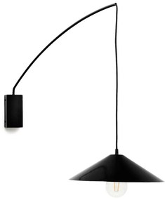 Černé nástěnné svítidlo ø 35 cm Kally – Kave Home