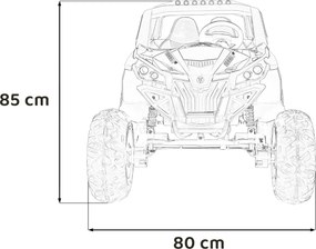 Ramiz Buggy UTV-MX 2000N růžová