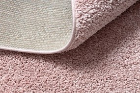 Dywany Łuszczów, Kusový koberec Berber 9000 pink, 80x150, růžová, obývací pokoj