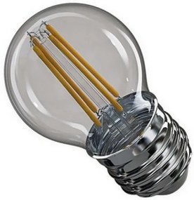 LED žárovka E27 EMOS Filament Mini Globe 3,4W (40W) teplá bílá (2700K) ZF1120
