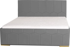 Postel KAMI 120x200 cm červená Bez matrace