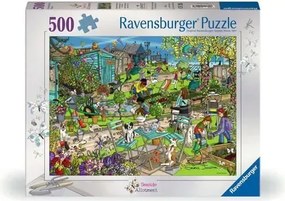 RAVENSBURGER Puzzle Přímořská zahrádka / 500 dílků