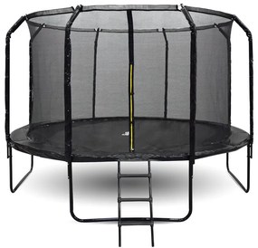 Zahradní trampolína SKY FLYER RING 2v1 366 cm BLACK