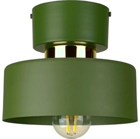 Keter Lighting Stropní svítidlo IGNIA 1xE27/60W/230V zelená 3384