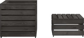 Gabionový vyvýšený záhon pozinkovaná ocel 540 x 90 x 100 cm 143554
