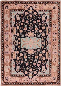 XXXLutz TKANÝ KOBEREC, 120/170 cm růžová, černá Flair Rugs - Online Only koberce & rohožky - 003165028601