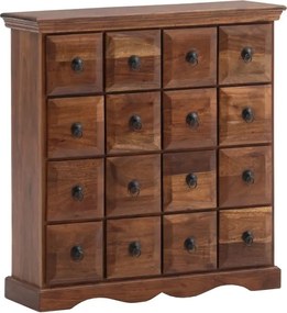 furniture-nabytek.cz - Komoda Merlow akácie 16 šuplíku