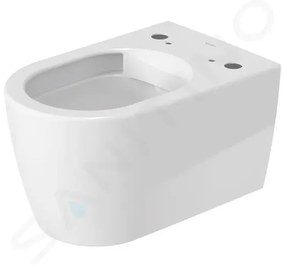 DURAVIT - ME by Starck Závěsné WC Rimless pro bidetové sedátko Sensowash, HygieneGlaze, bílá (2529592000)