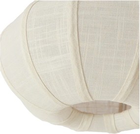 Krémové stropní svítidlo s textilním stínidlem ø 30 cm Zosia – Light &amp; Living