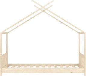 Rám dětské postele masivní borovice 70 x 140 cm 283364
