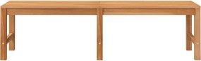 Zahradní lavice 150 cm masivní teakové dřevo 316627