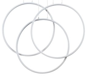 Ideal Lux Závěsné svítidlo Frame sp cerchio Barva: Bílá