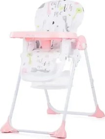 CHIPOLINO Jídelní židlička Maxi Blush / od 6 měsíců do 3 let
