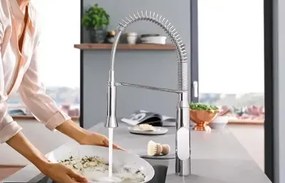 Grohe K7 - Dřezová baterie s flexibilním ramenem chrom