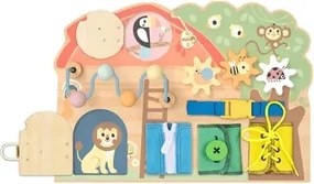 2Kids Toys Activity board Domeček se zvířátky / od 3 let