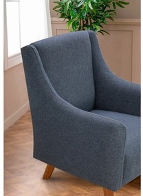 Hanah Home Set křesla a pohovky HERA tmavě modrý 237 cm
