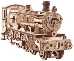 Ugears 3D dřevěné mechanické puzzle Harry Potter Bradavický expres