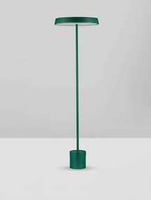 Zelená kovová LED stojací lampa (výška 136 cm) Vetro – Nova Luce