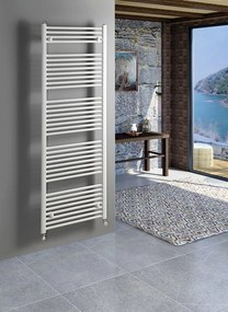 Aqualine Aqualine, DIRECT topné těleso s bočním připojením 450x960 mm, černá mat, ILR94B