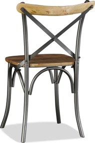 vidaXL Jídelní židle 2 ks masivní mangovníkové dřevo [244592]