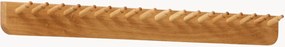 Věšák z dubového dřeva Echo, Š 88 cm