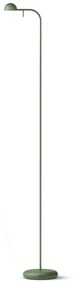 Vibia Pin 1660 stojací lampa LED, 125 cm, zelení