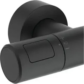Ideal Standard - Sprchový set s termostatem, 26x26 cm, 2 proudy, hedvá