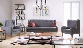 Casarredo - Komfort nábytek Retro křeslo HALTI výběr barev SK1 | potah: matt velvet 34